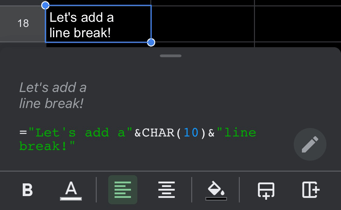How To Add A Line Break In Google Sheets Drive Connect